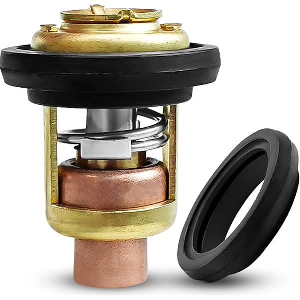 OMC Outboard Engine Thermostat Quicksilver 143°F Thermostat 8M6010302 ...