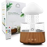 Amazon.com: Rain Cloud Humidifier Water Drip with Adjustable LED Lights ...