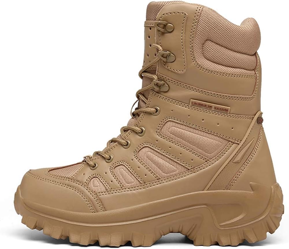 Stivali tattici da uomo militari scarpe militari durevoli leggeri ...