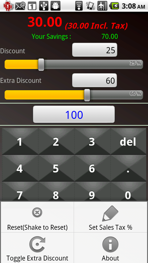 Sale Price Calculator:Amazon.com:Appstore for Android
