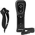 Amazon.com: Motion Plus Remote Controller Compatible with Wii, TechKen Built-in 2 in 1 Remote ...