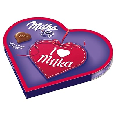 Buy Milka box of chocolates Valentines Day gift -Bow- 50g small Online ...