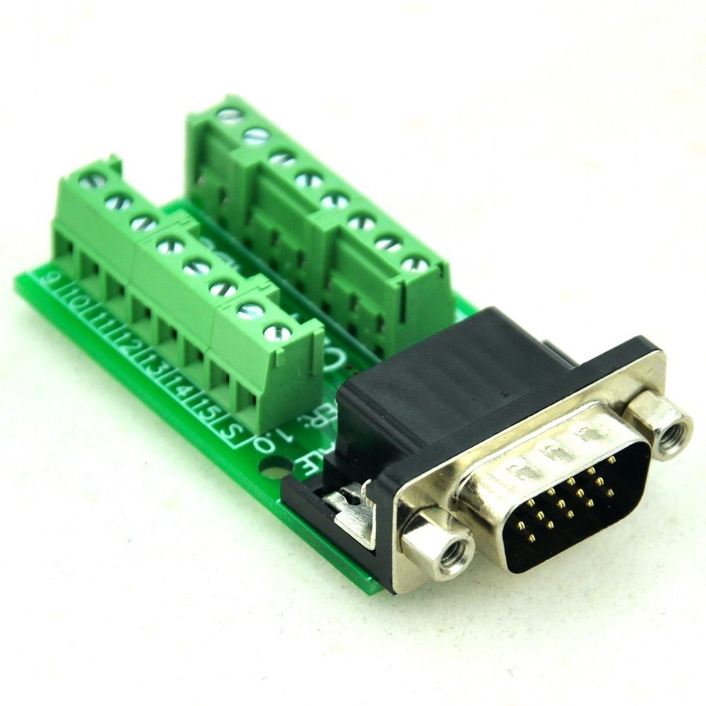 Terminal Block DSUB Connector. Electronics-Salon Slim Right Angle DSUB ...