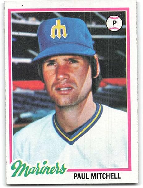 Amazon.com: 1978 Topps #558 Paul Mitchell NM++ Seattle Mariners ...