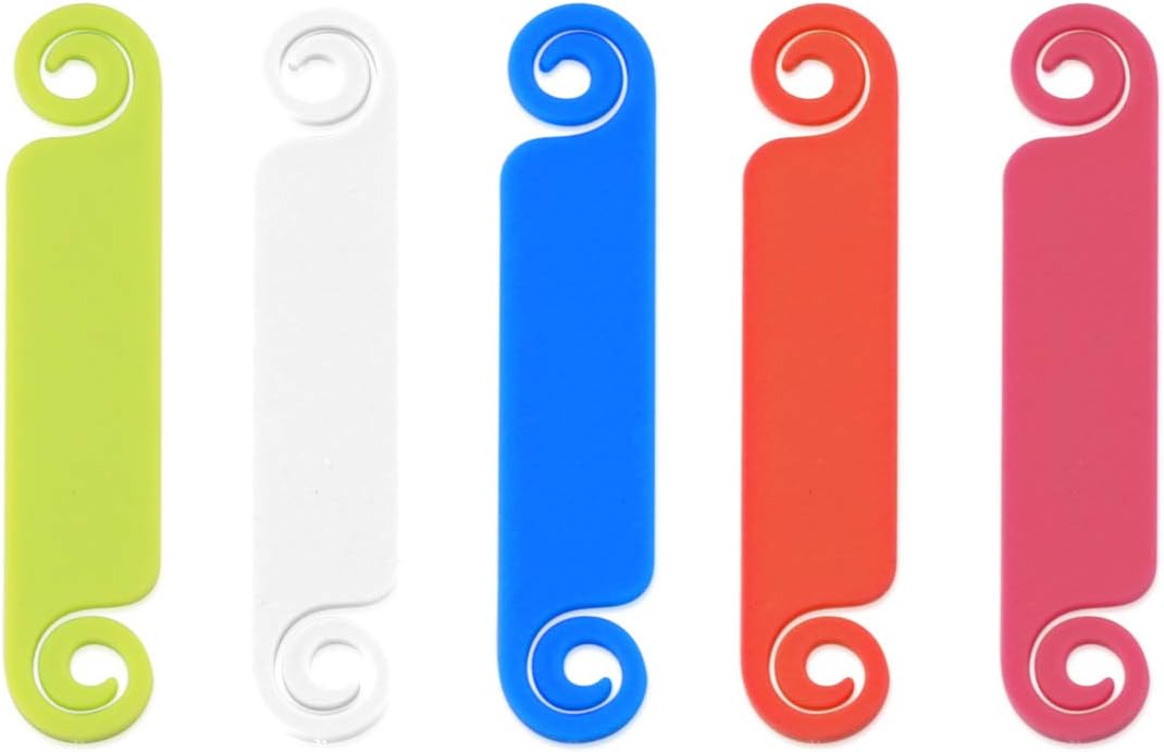 Cable Labels Colourful, Writable Cable Management Tags Used to Identify ...