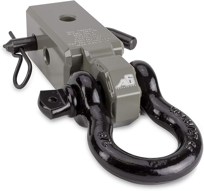 Amazon.com: Agency 6 Recovery Shackle Block Assembly 2.5 INCH Double ...