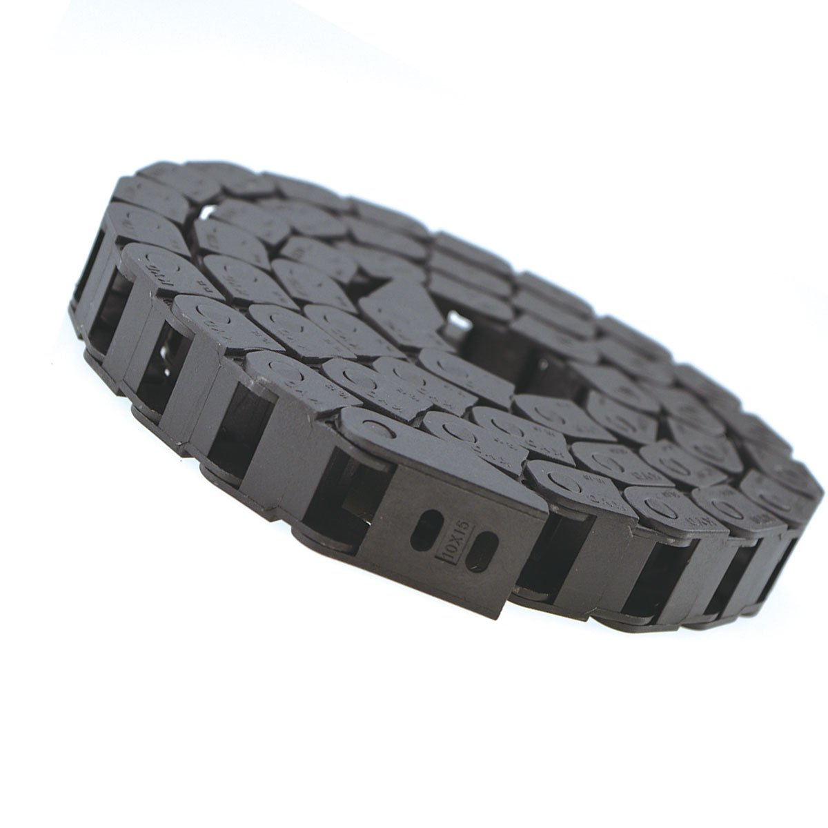 URBEST Plastic Drag Chain Cable Carrier with End Connectors for ...