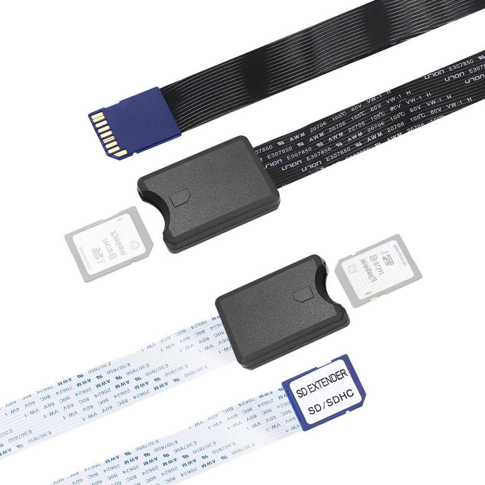 Amazon.com: Electop SD to SD Card Extension Cable SD Extender Adapter ...