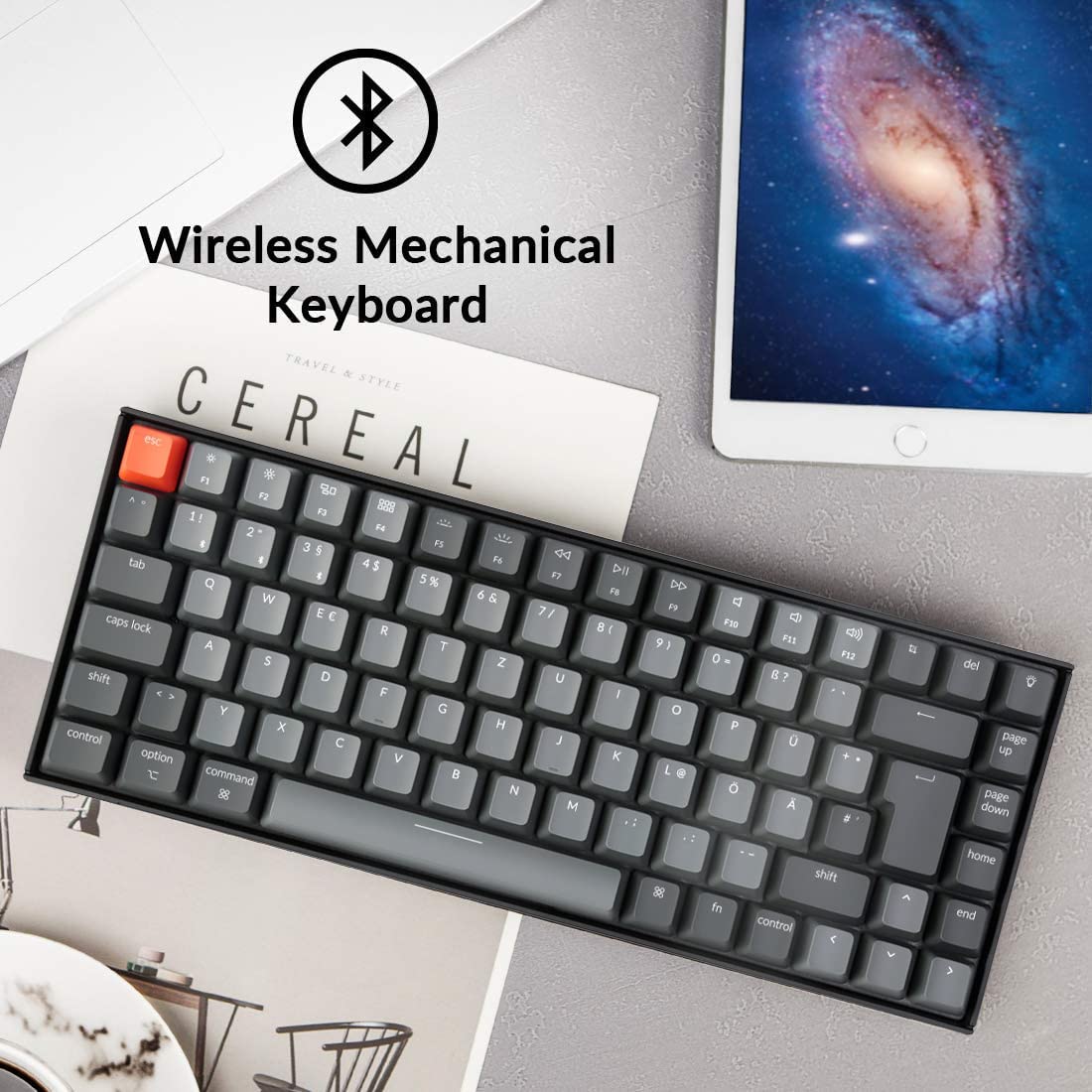 Mua Keychron K2 Bluetooth Wireless Mechanical Keyboard German DE-ISO ...
