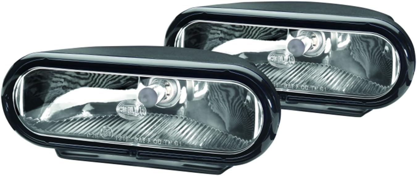 HELLA 008284801 FF75 Series Clear 12V/55W H7 Halogen Fog Lamp Kit, Fog ...