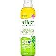 Amazon.com: Alba Botanica Hawaiian Sunscreen Clear Spray, SPF 50 ...