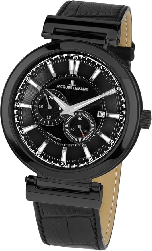 Jacques Lemans Chronograph Automatic 1-1730C: Amazon.co.uk: Watches