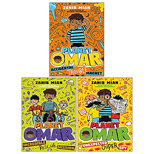 Amazon.com: Planet Omar The Collection 3 Books Box Set by Zanib Mian ...