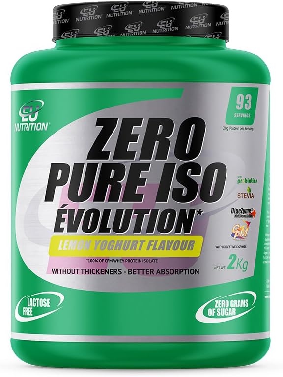 Eu Nutrition Zero Pure Iso Evolution Lemon Yogurt Food Supplement ...