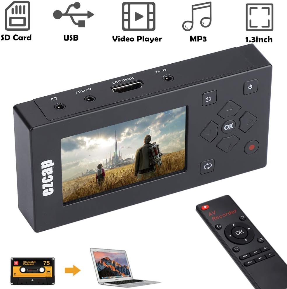 Denash Vidéo Capture Convertir au Format numérique, Lecteur d ...