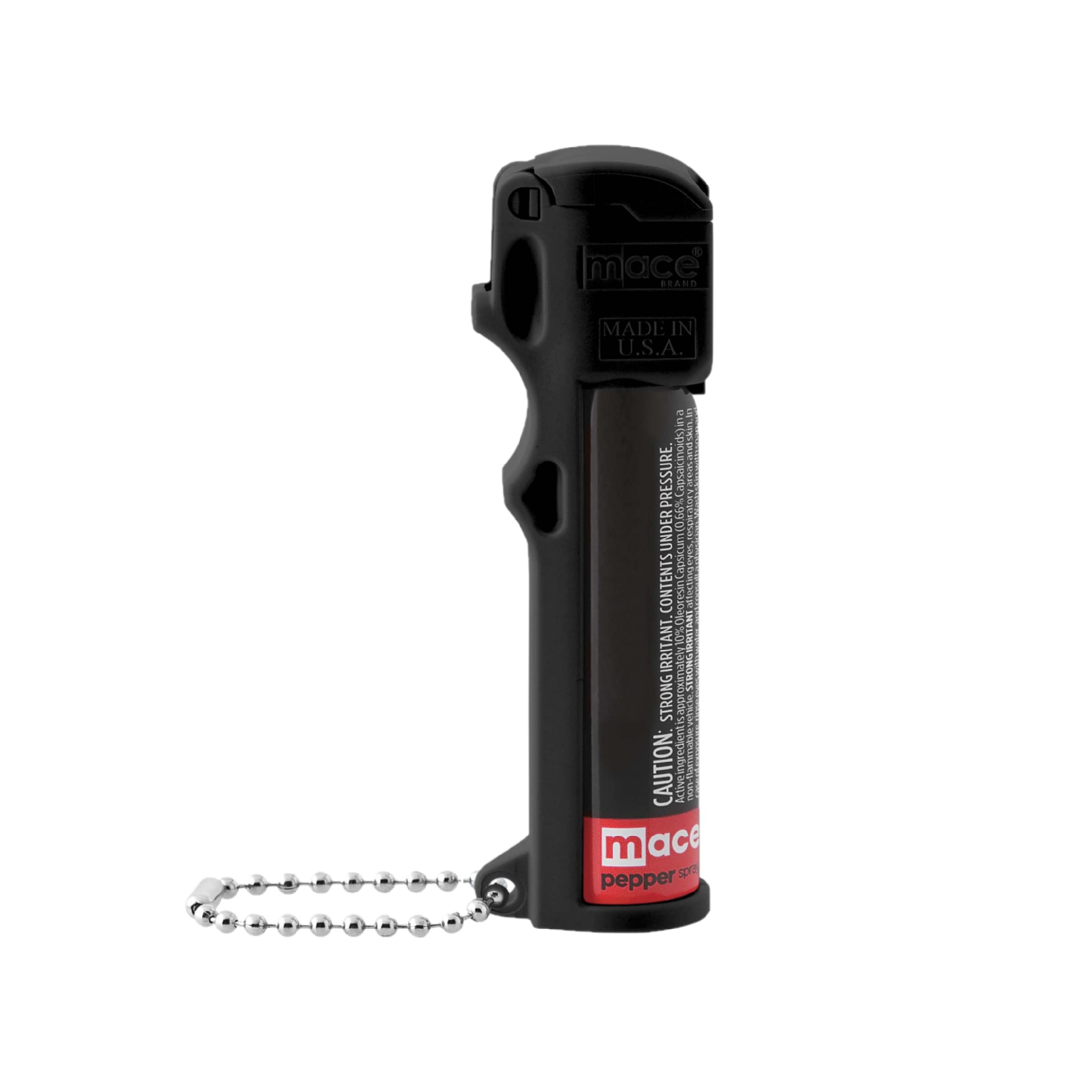 Mace Brand KeyGuard Mini Pepper Spray, Black – Accurate 5’ Powerful ...