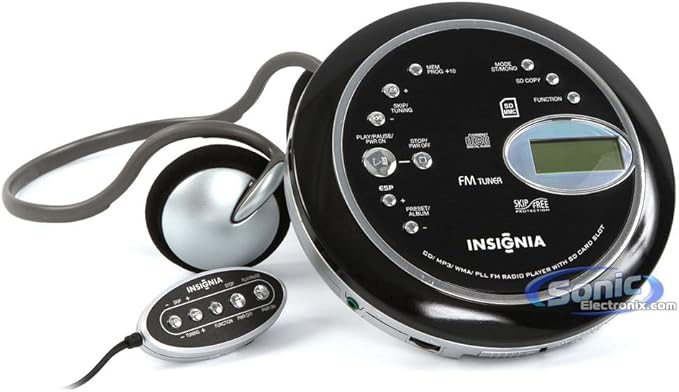 Amazon.com: Insignia CD Player NS-P3114 (NSP3114) Portable Compact Disc ...