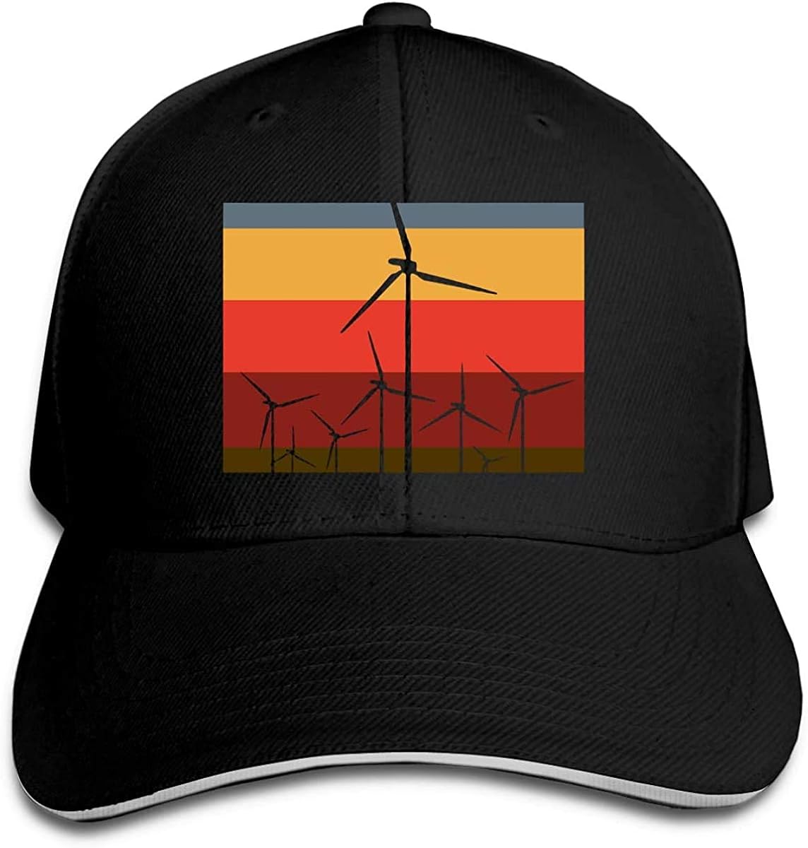Classic Unisex Wind Turbines Vintage Style Baseball Hat Baseball Cap ...