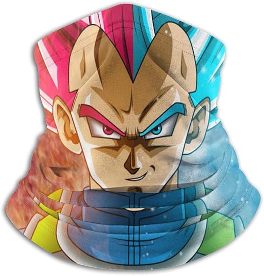 NA Son Goku In Dragonball Microfiber Tube Neck Warmer Face Mask Shield ...