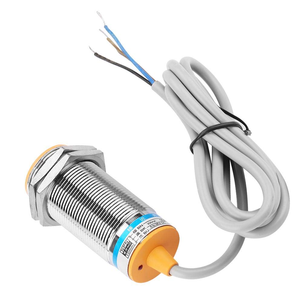 10mm Distance 3-Wire DC NPN Normally Open Inductive Proximity Approach Sensor Switch Detector ...