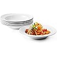 Amazon.com | NUTRIUPS 8Oz Small Pasta Plates Set of 4, 8.5'' Wide ...