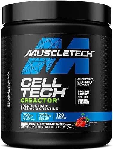 سعر MuscleTech Cell-Tech Creactor | Creatine HCl Formula | Fruit Punch ...