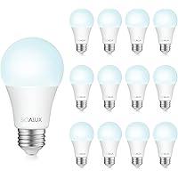 Sigalux LED Light Bulbs 100 watt Equivalent Standard Light Bulbs, A19 Soft White Light Bulbs ...