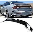 Amazon.com: NINTE Rear Spoiler for 2021 2022 2023 2024 KIA K5 LX LXS GT EX KDM R Style Duckbill ...