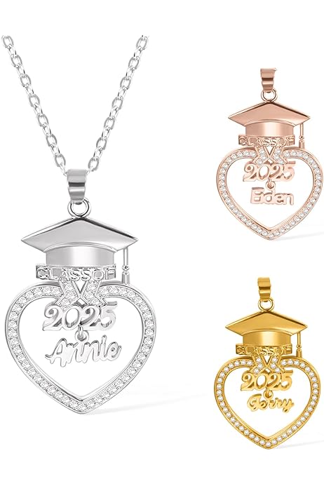 Graduation Gift Jewelry Personalized Graduation Locket Necklace - Class ...