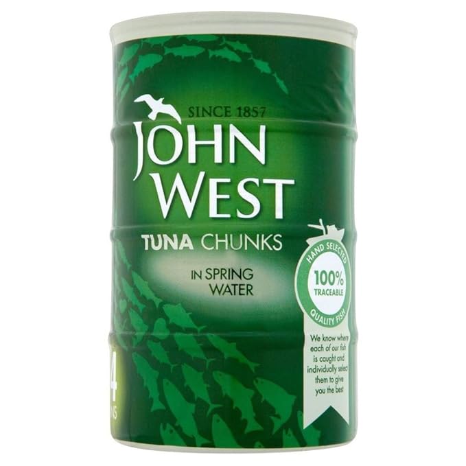 John West Tuna Chunks in Spring Water 4 x 160g: Amazon.com: Grocery ...