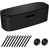 Amazon.com: Cable Management Box, Large Cord Organizer Box to Hide ...
