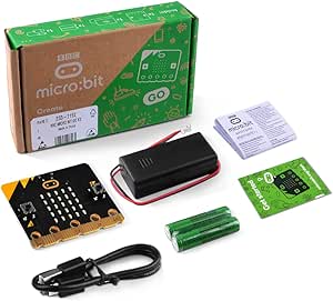 Amazon.com: GeeekPi Micro:bit V2 Go Kit Original Microbit V2 Starter Kit, with BBC Micro:bit V2 ...