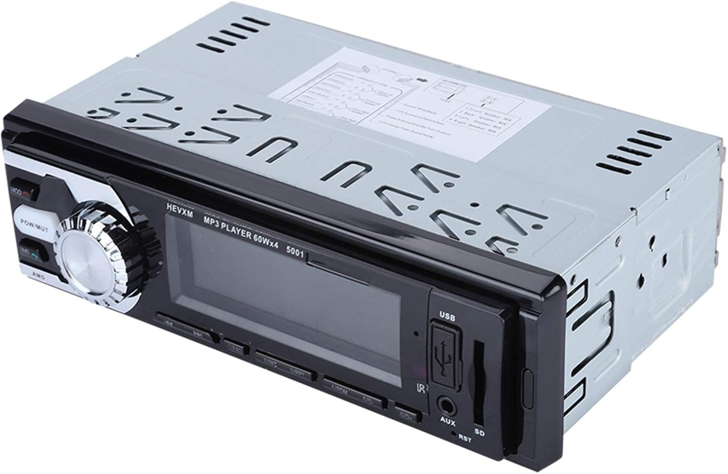 Bluetooth Car Stereo, Car MP3 4x60W HIFI Audio Video Multimedia Player ...