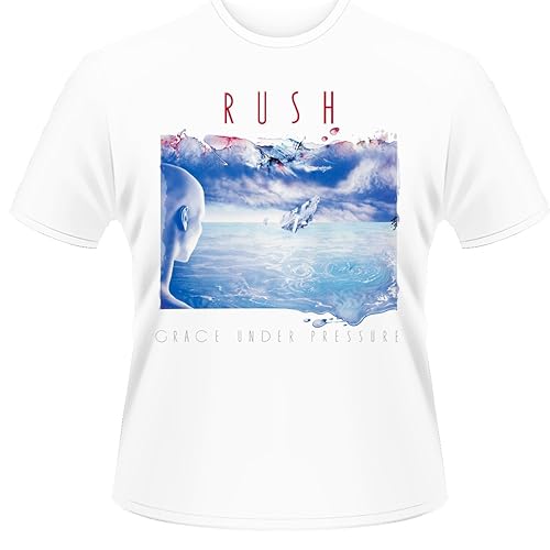 Plastic Head Rush Grace Under Pressure Men's T-Shirt: Amazon.co.uk ...