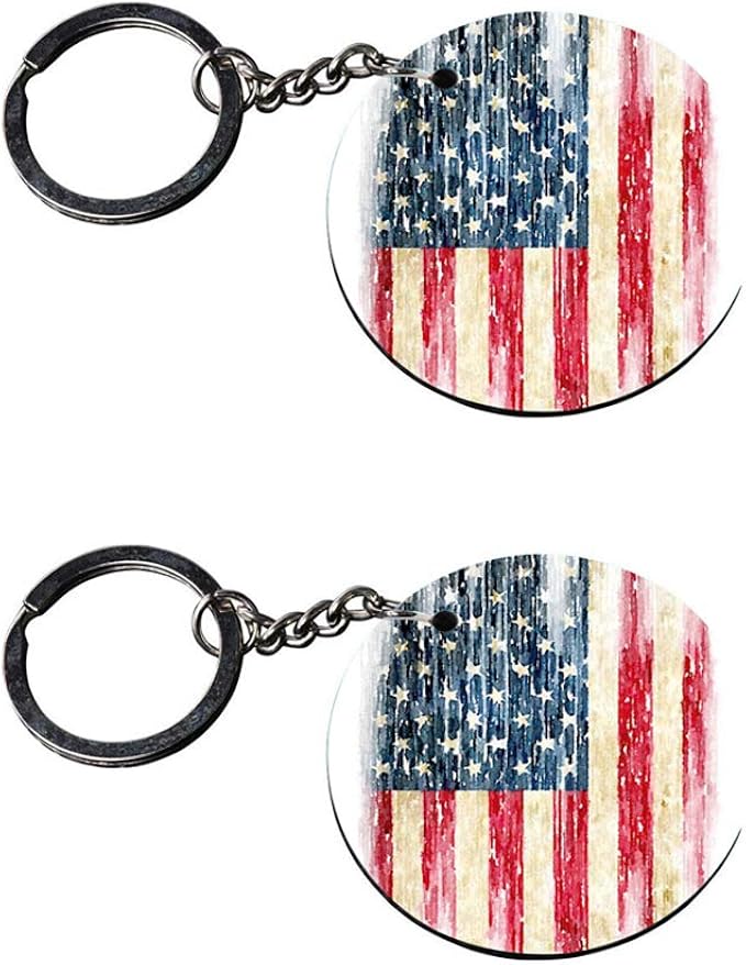 Anuman007 | american flag keychains | d keychain for girls customized ...