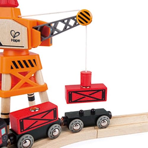 Children's Locomotive Toy Hape Steam-Era Freight Train - Wooden Toy ...
