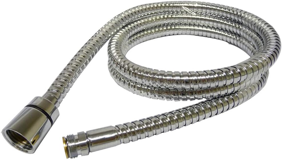 200cm 8mm Bore Stainless Steel Through Bath Shower Hose – BH34 – BigaMart