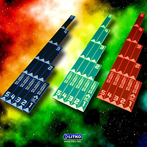 LITKO Armada Multi Range Movement Ruler Set | Compatible With Star Wars ...