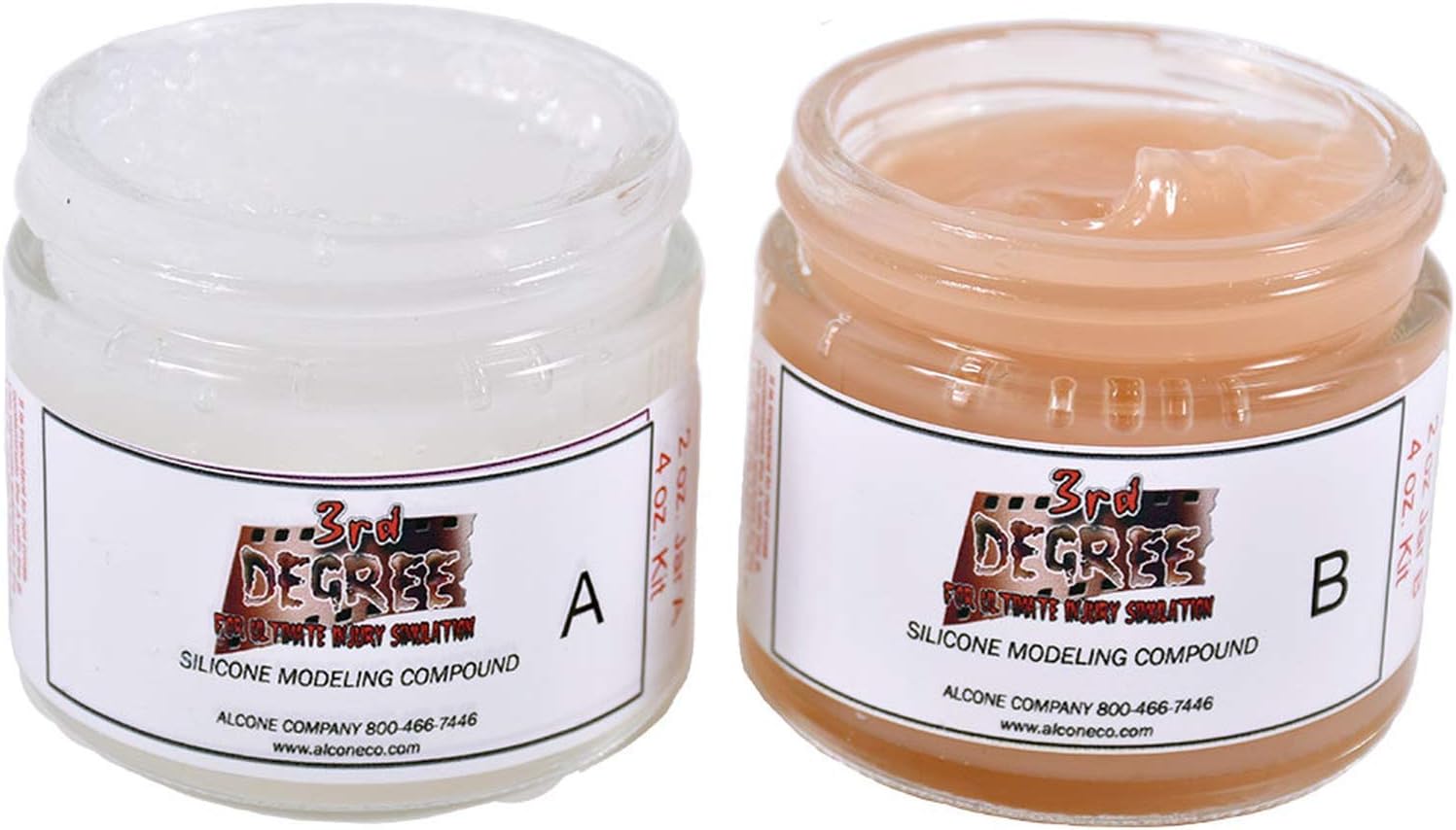 3rd Degree Silicone Molding Compound Wound Scar Prosthetic SFX ...