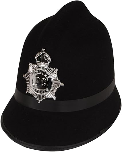 Wicked Costumes Traditional Police Bobby Hat: Amazon.co.uk: Toys & Games