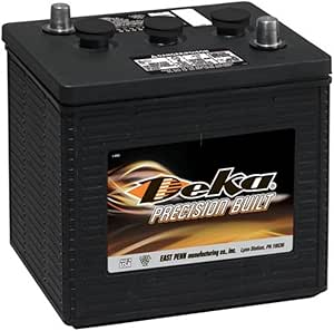 Amazon.com: Deka 901MF Heavy-Duty Commercial 6Volt Battery (Group 1 ...