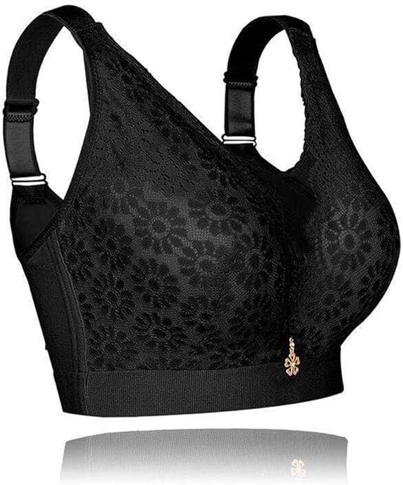 Seamless Lace Bras for Women Thin Soft Comfy Wireless Daily Bras for ...
