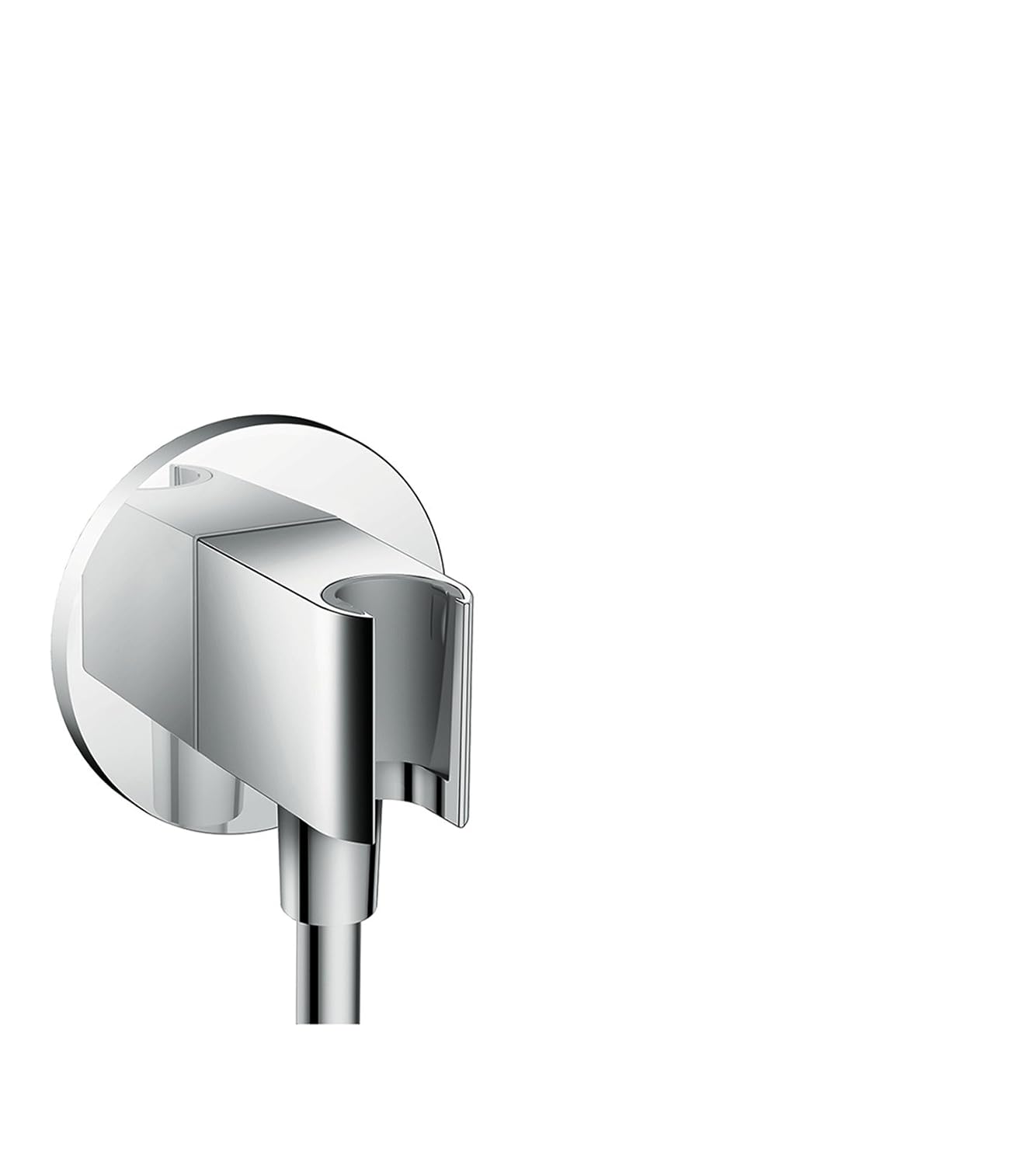 AXOR ShowerSolutions Fixfit Hand Shower Holder, round, chrome: Amazon ...