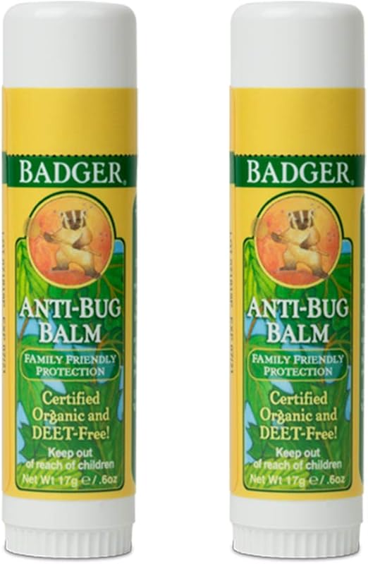 Amazon.com: Badger - Anti-Bug Balm Stick DEET-Free Mosquito Repelling ...