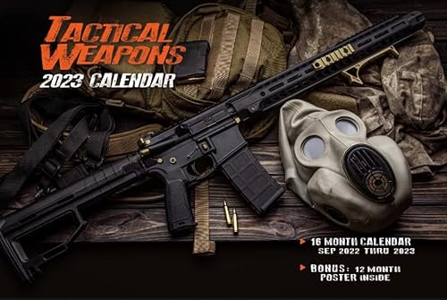 2022 Tactical Weapons Deluxe Wall Calendar in Oman | Whizz Wall Calendars