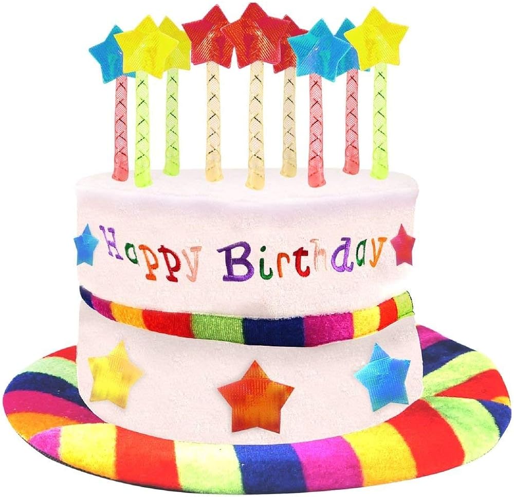 Amazon.com: Novelty Happy Birthday Hat Fancy Dress Accessory: Clothing
