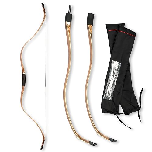 AF Archery Tatar Recurve Bow, 54" Traditional Laminated Horse Bow for ...