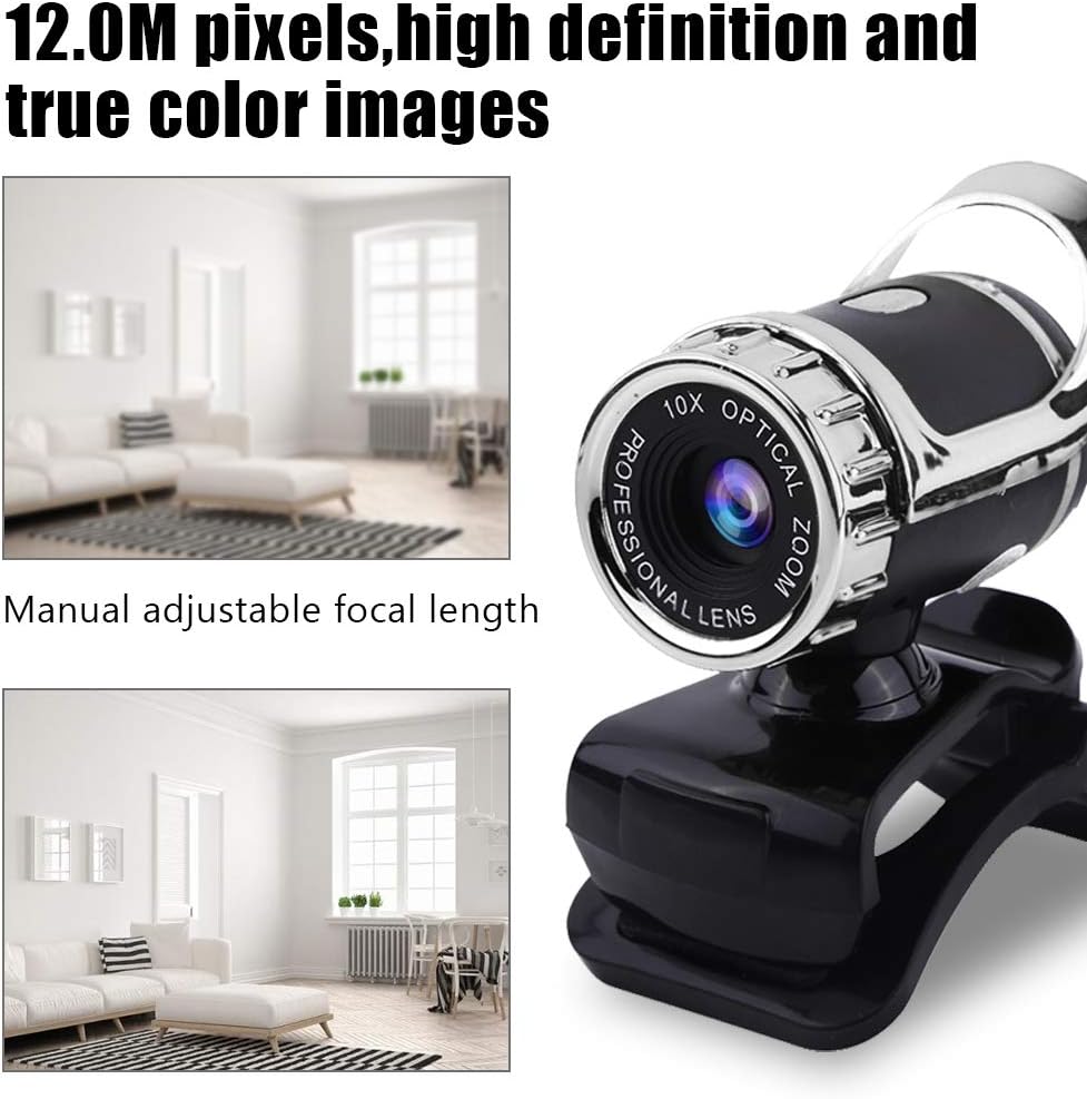 Webcam for PC, Desktop Laptop Webcams USB HD Video Camera with ...