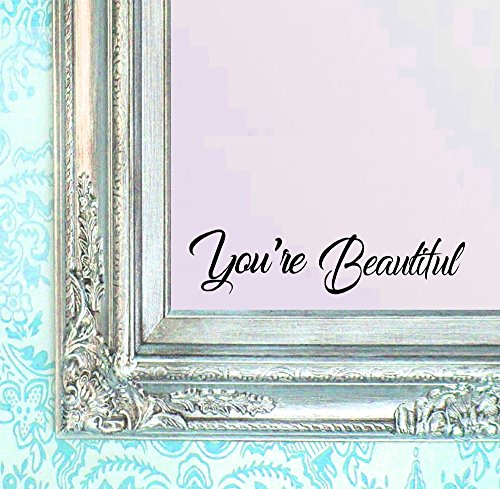BERRYZILLA You're Looking Beautiful DECAL Hello Mirror Living - Want It All