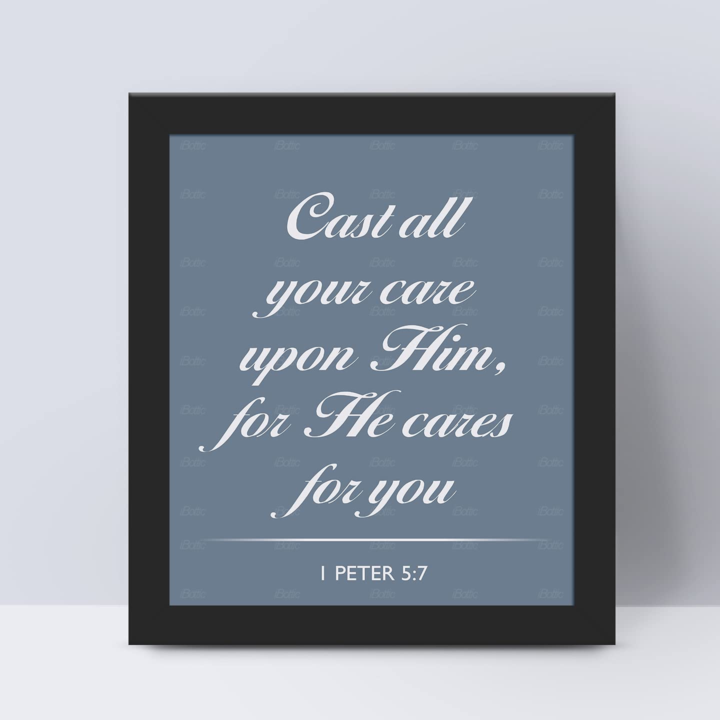 Cast all your care upon him, for he cares for you.| Design1| - I Peter ...